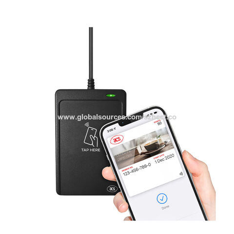 Iso14443a 13.56mhz Rfid Nfc Card Usb Reader For E-payment Acr1252u-mw ...