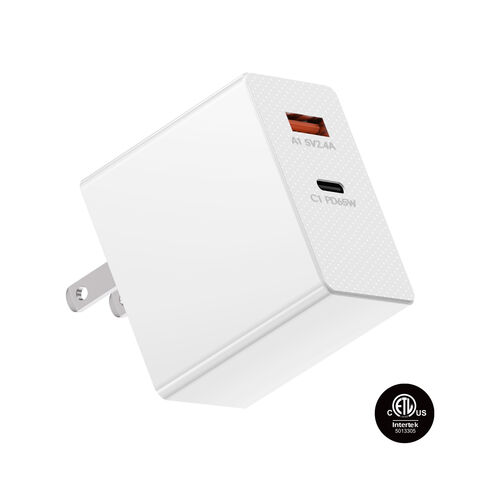 Gan 77w Usb-c Pd 3.0 Charger With Us Plug For Laptop Tablet Smartphone ...