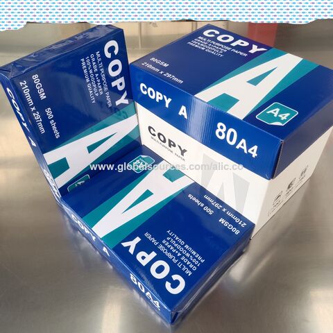 Wholesale Hard A4 Size 80 Gsm 75 Gsm Printing Photocopy Copier 500 Ream ...