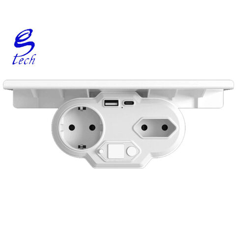 Hht610 Lamp Tray German Standard Socket Wall Plug One To Multiple ...