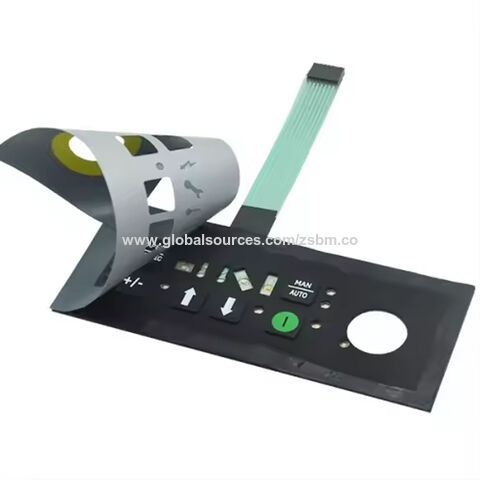 Custom Hot Seller Embossed Led Membrane Keyboard Membrane Switch ...