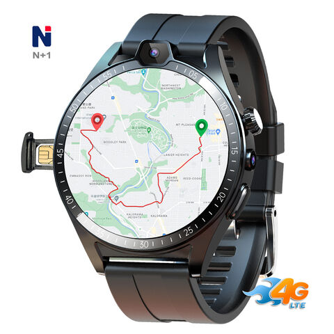 New Gsm Wcdma Lte Ntj01 4g Sim Wifi Gps Smart Watch Bracelet Reloj Inteligente Smartwatch For ...