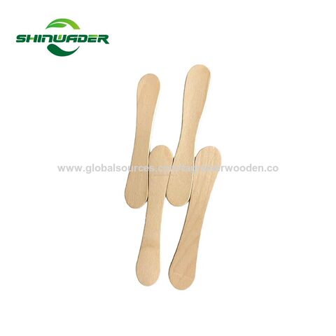 Bundle Of 50pcs 100pcs Disposable Magnum Birch Wood Ice Cream Spoons ...