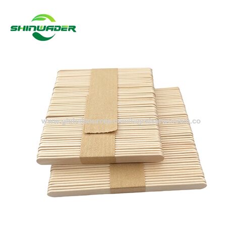 Portable Disposable Wooden Popsicle Sticks For Diy Ice Cream Easy To ...