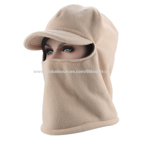 Winter Fleece Face Cover Women Men Windproof Ski Balaclava Warm Snow ...