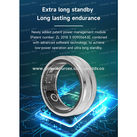 Bluetooth Gesture-control Smart Ring Fitness Ring Health Monitor For ...