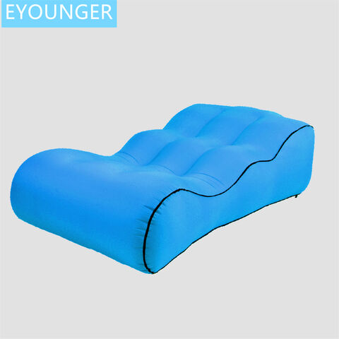 Outdoor Inflatable Sofa Seat, Portable Lazy Air Chair, Beach Lounge ...