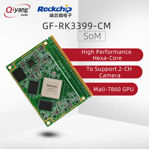 Qiyang Rk3399 System On Module Rockchip Hexa-core Arm Embedded Computer Module Android Core ...