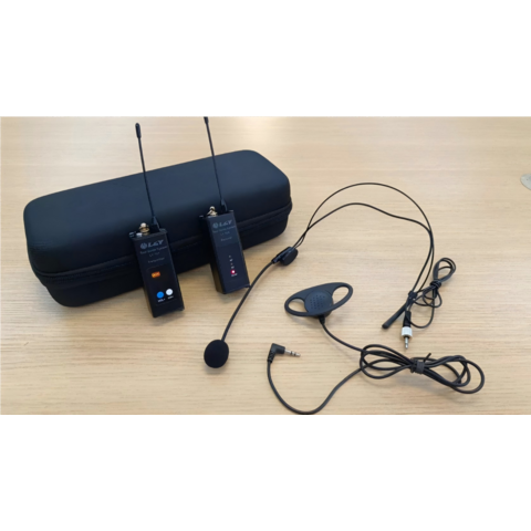 Wholesale Good Signal Uhf With Non-inear Headphone And Lavalier Mic For ...
