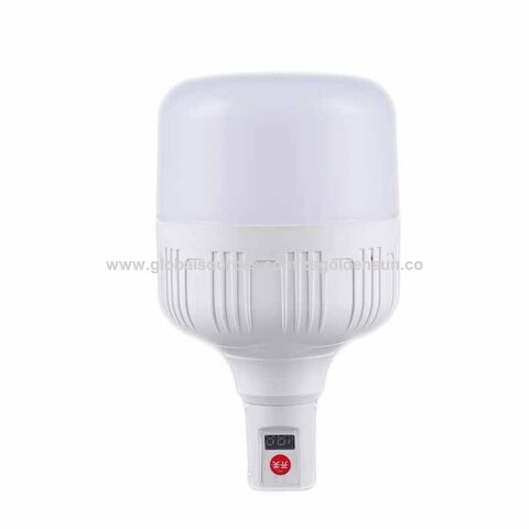 40w Emergency Led Light Bulb With Usb Charging, Capable Digital Display ...