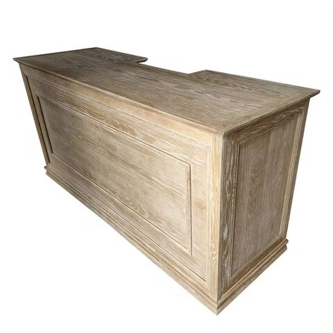 Customized Color White Oak Standing Counter Bar Table Wedding Party Pub ...