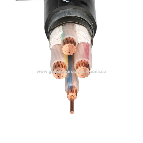 Customized Copper Cable 0.6-1kv Xlpe3x50+1x25mm Insulated Power Cable ...
