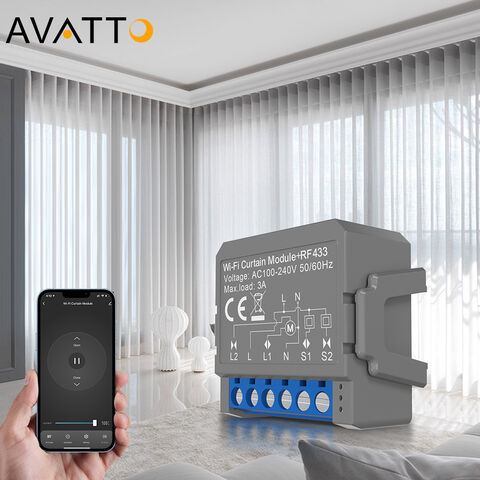 Avatto New Arrivals Smart Home Tuya Wifi Rf Curtain Module Smart ...