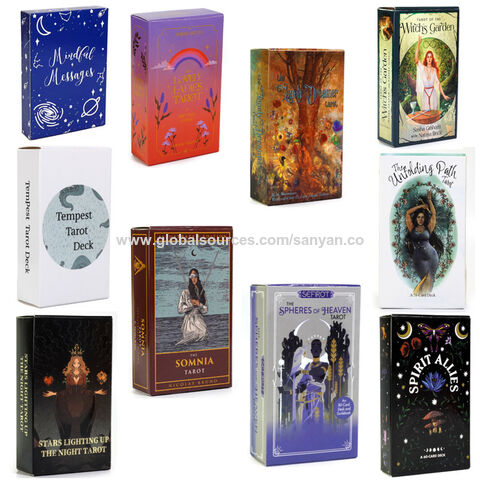 2024 New Playing Cards 78/44 Tarot Oracle Card Games Play - Expore ...