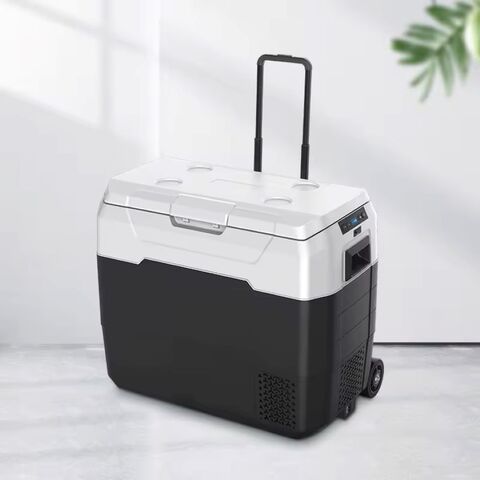 50l Ac100~240v Odm Oem Portable Car Fridge Freezer Vehicle Mini Fridge ...