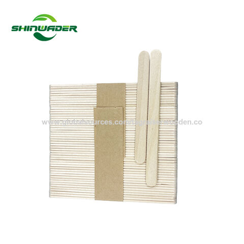 Hot Sale 100% Natural Disposable Birch Wood Popsicle Sticks ...