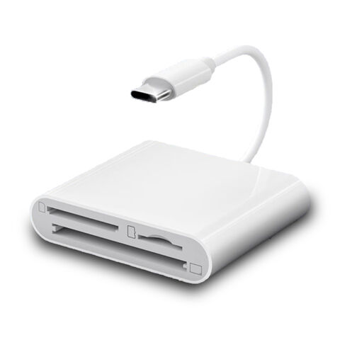 Type C To Sd/tf/cf Card Reader Adapter For Multiple Devices, Plug And ...