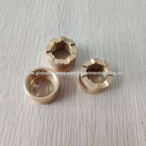 Excellent Quality 1/8" Male Coupling Brass Straight Through Threaded ...