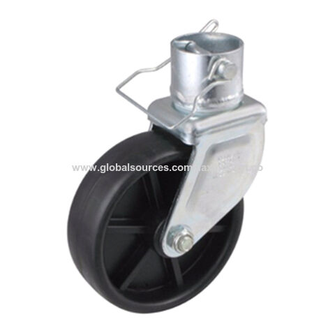 Removable Round Pole Trailer Jack Wheel Jx - Expore China Wholesale ...