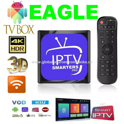 Factory Direct High Quality China Wholesale Server Eagle Ott 4k Iptv 1 Months Subscription Hd ...