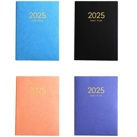 Wholesale Simple Personal Dated Planners Blank Paper A5 Leather Planner ...
