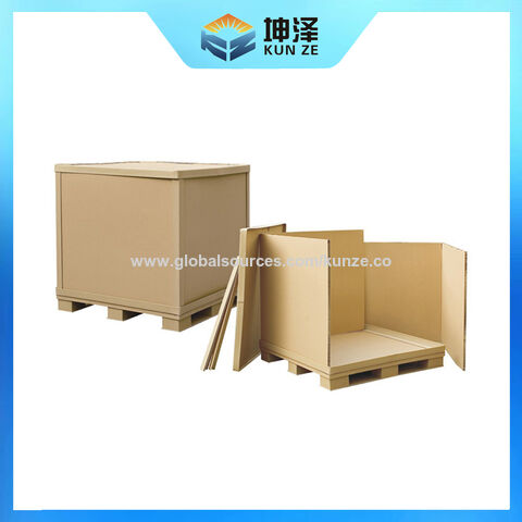 Corrugated Box For Shipping Assembled Honeycomb Carton Heavy Equipment ...