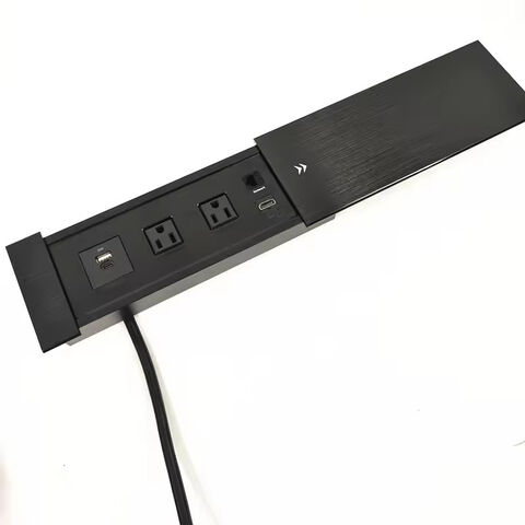 Under-desk Mount Uk Us Power And Data Socket Outlet /sliding Electric ...