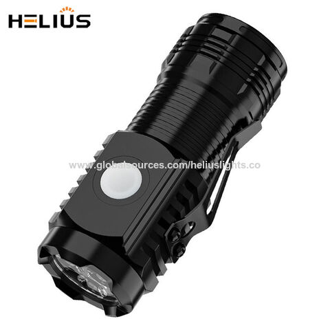Hot Usb Rechargeable Plastic Portable Small Flashlight Outdoor ...