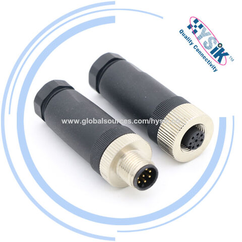 Sacc-m12ms-12sol-pg 9-m Assembly M12 Plastic Plug Pg7 Pg9 Male Female 2 ...