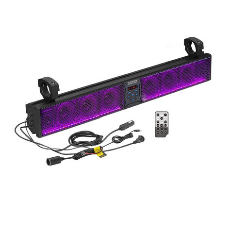 Factory Direct Atv Utv Golf Carts Outdoor Soundbar Custom Made 8 ...
