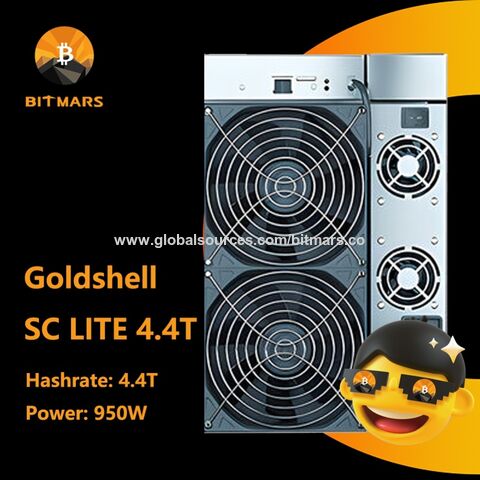 Newest Recommendation New Goldshell Sc Lite Miner With 4.4th/s 950w/h ...