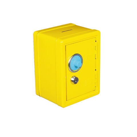 High Quality Small Metal Coin Money Box With Lock As Gift For Kids ...