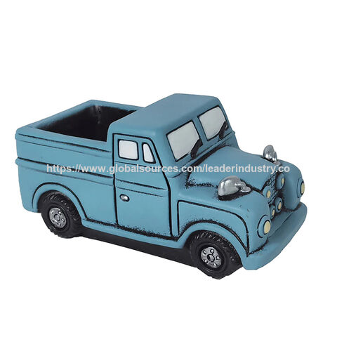 Bsci Factory Polyresin Vehicle Garden Planter Assorted Outdoor ...