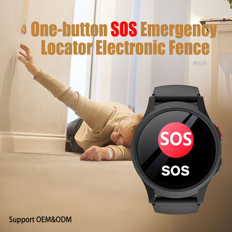 Newest 4g Elderly Gps Smart Watch Sos Smartwatch With Sim Card Health ...