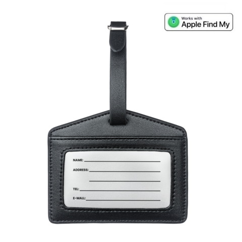 Buy China Wholesale Pu Find My Luggage Tag Holder With Wireless ...