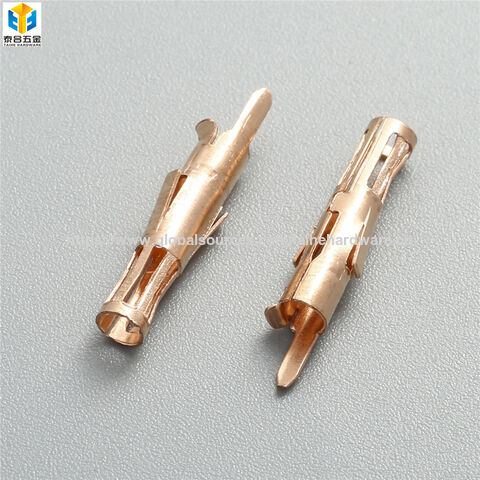 Oem Precision Stamping Good Conductivity Silver Brass Electrical ...