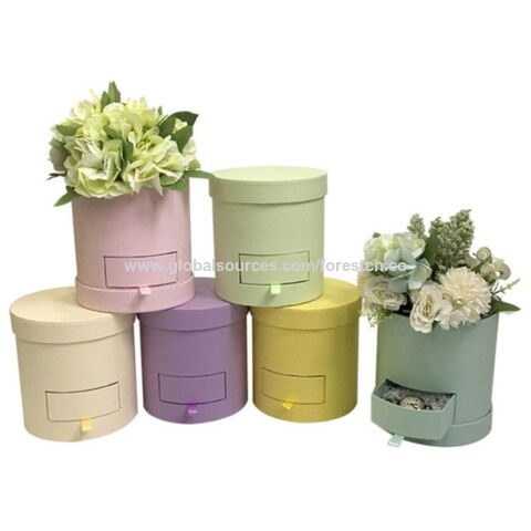 New Consumer Flower Paper Packaging Box With Printing, Custom Flower ...