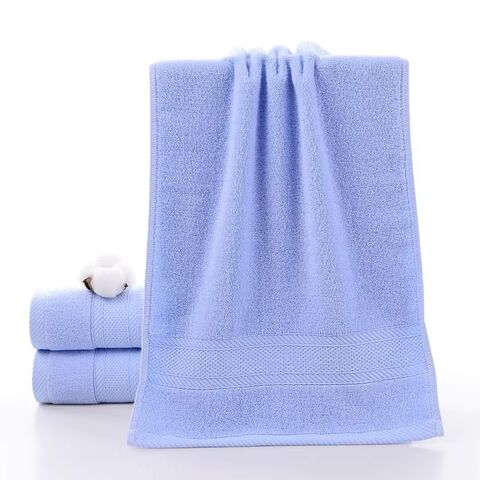 Compre Toallas De Baño De Algodón Puro, Gruesas, Absorbentes, Con Logo ...