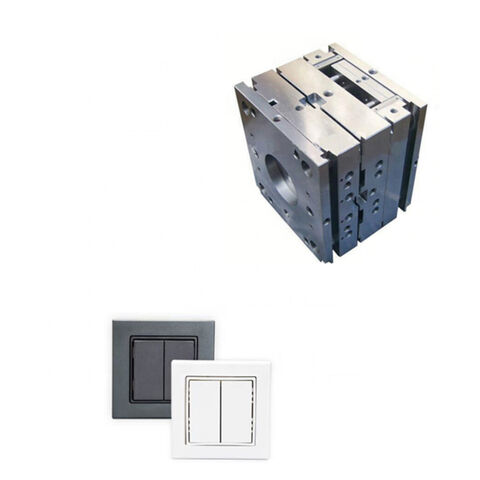 Top-selling Item Plastic Wall Switch Injection Mold Of Plastic Two ...
