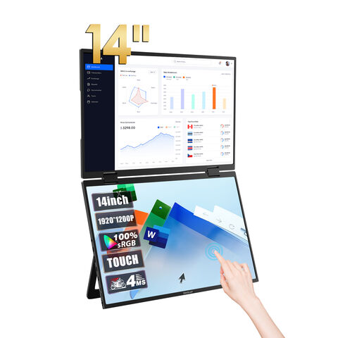 Buy China Wholesale Wholesale Factory 14inch One-piece Folding Monitor ...