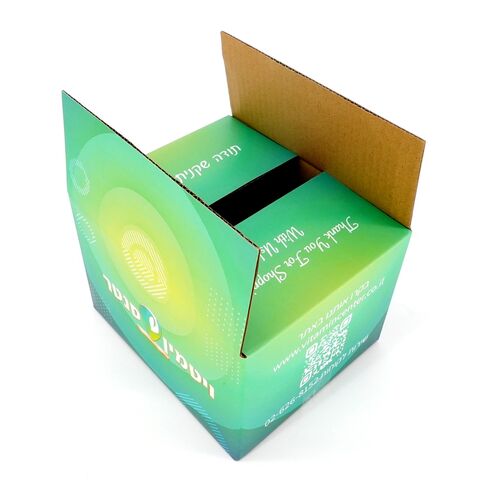 Customized Exquisite Eco-friendly Folded Printed Kraft Paper Package ...