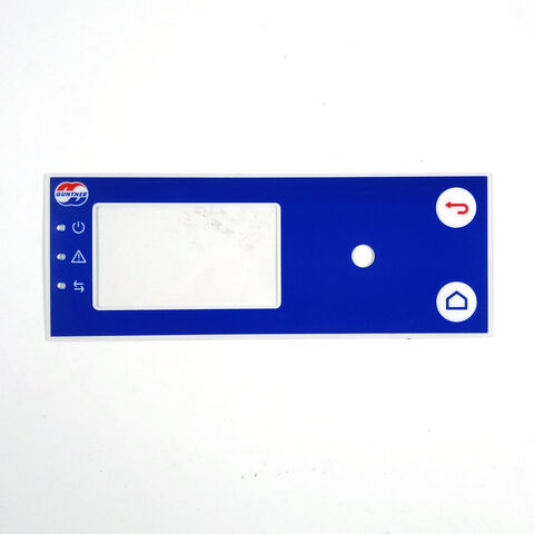 Custom Adhesive Digital Printing Pet Pc Graphic Overlay Waterproof ...