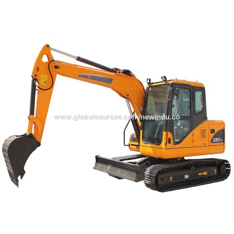 Factory Price New 8 Ton Mini Crawler Digger Xn80-e Crawler Excavator ...