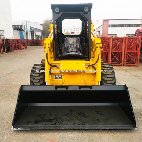 Big Sale Wheel Skid Steer Loader Diesel Skid-steer Loader With 850kg ...