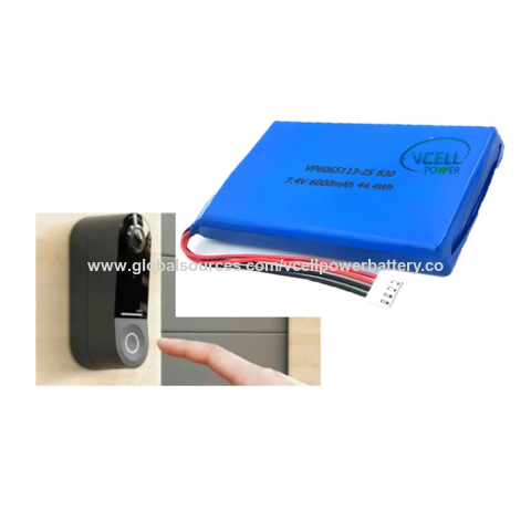 Bulk Buy China Wholesale China Factory Rechargeable Lipo Battery Pack 7.4v 6000mah 6065113-2s ...