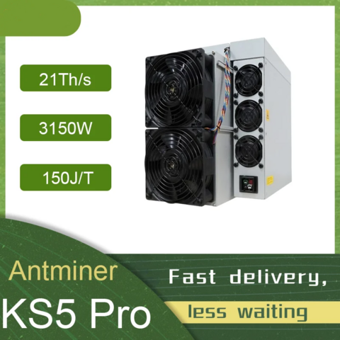 New Bitmain Antminer Ks5 20t Ks5 Pro 21t Kaspa Miner Asic Mining Crypto Kas Coin Kas Kheavyhash ...