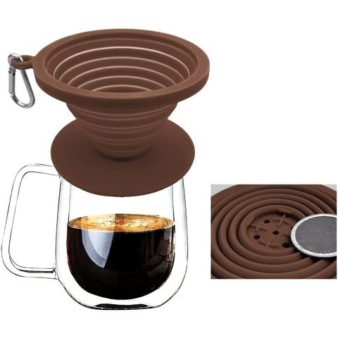 Buy China Wholesale Reusable Collapsible Camping Pour Over Filter Cone ...