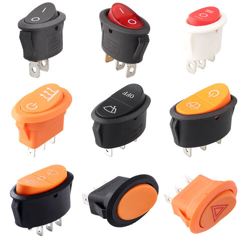 Wholesale 6a 250v A.c Kcd6 Illuminated/waterproof Rocker Switches For ...