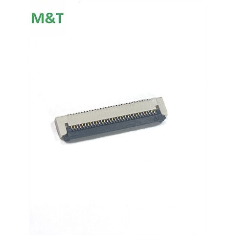 Factory Direct 0.5mm Pitch 1.5mm Height 90° Front Flip Smt Fpc ...