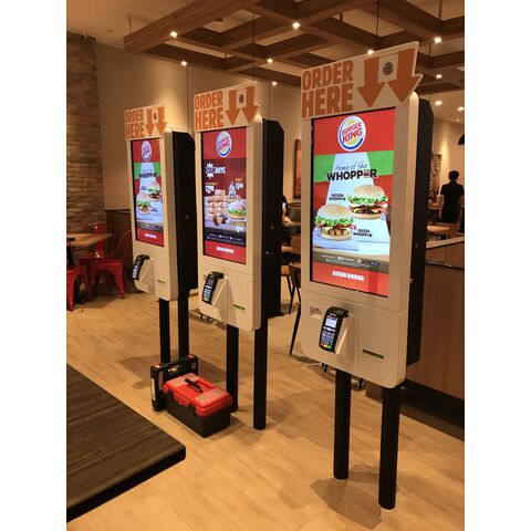 Custom Kfc Mcdonalds 21.5 24 27 32 Inch Touch Screen Fast Food Self ...